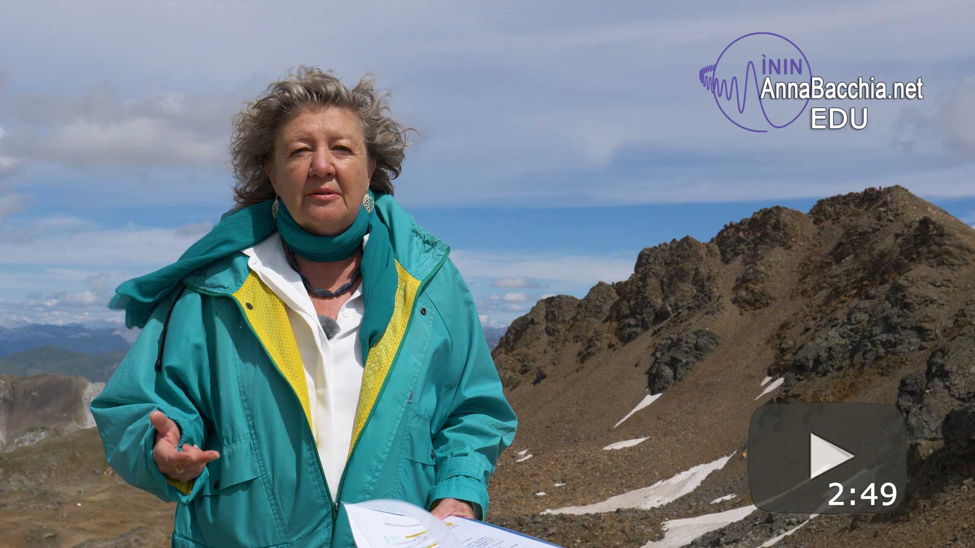 The Life we are – Anna Bacchia Consciousness Institute