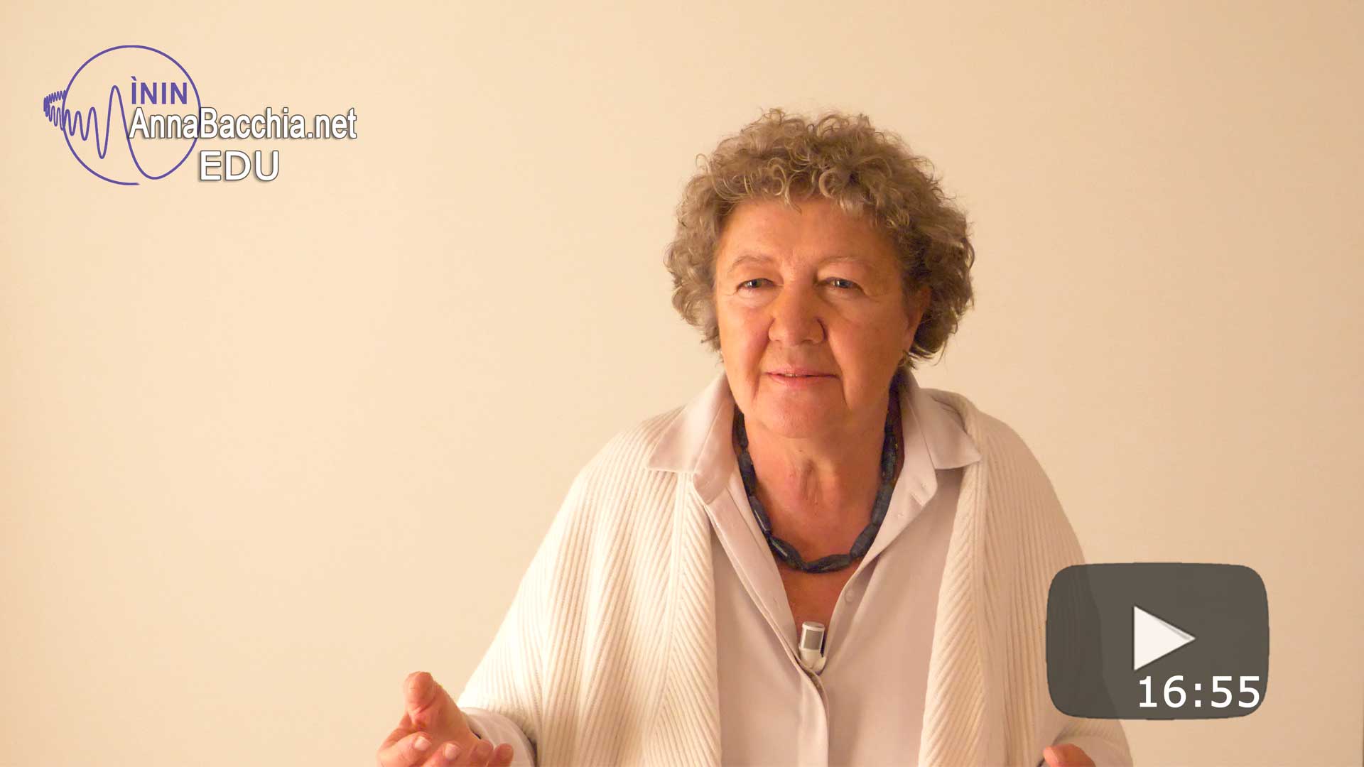 A profound sense of Life – Anna Bacchia Consciousness Institute